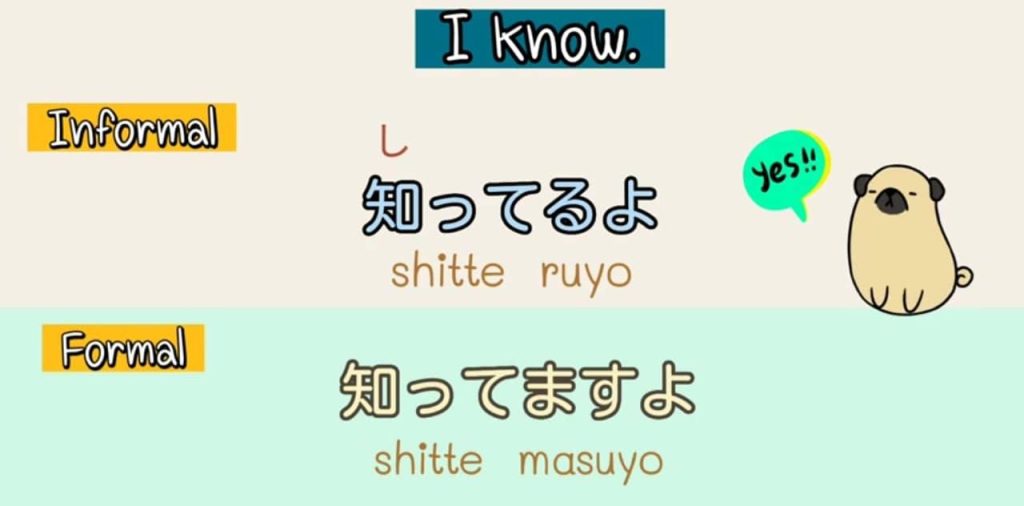 50 Essential formal & informal Japanese phrases