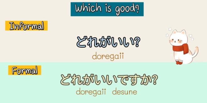 50 Essential formal & informal Japanese phrases