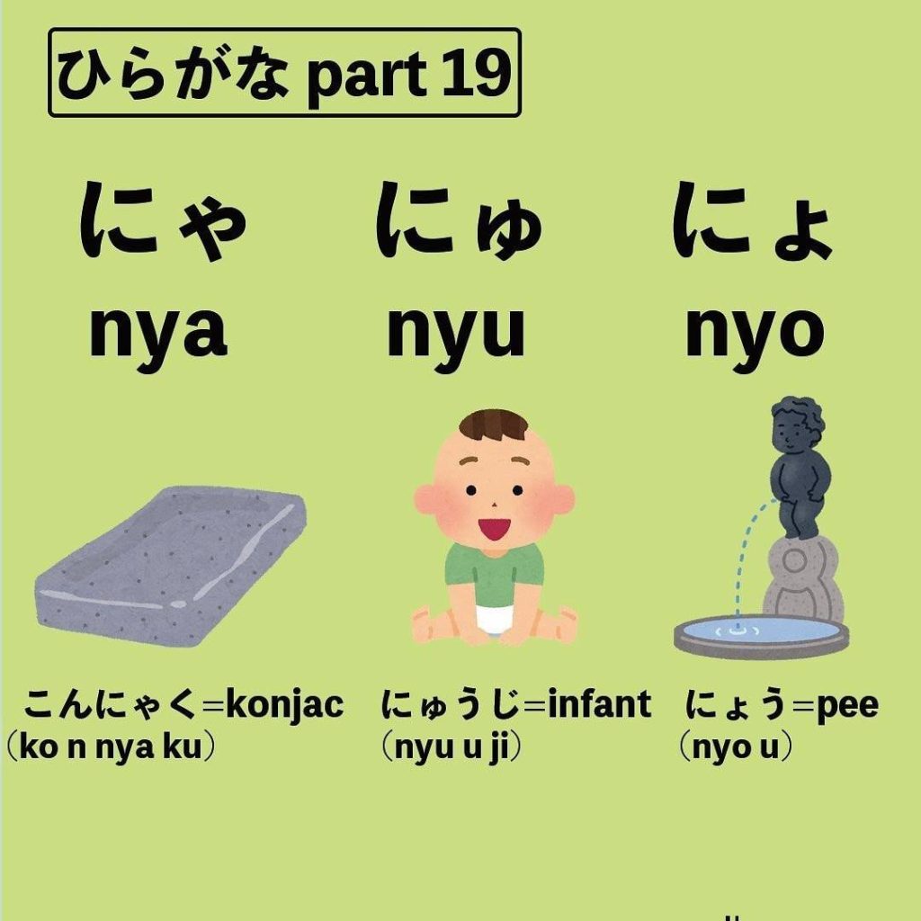 Learn Hiragana 46 Letters with Vocabulary
