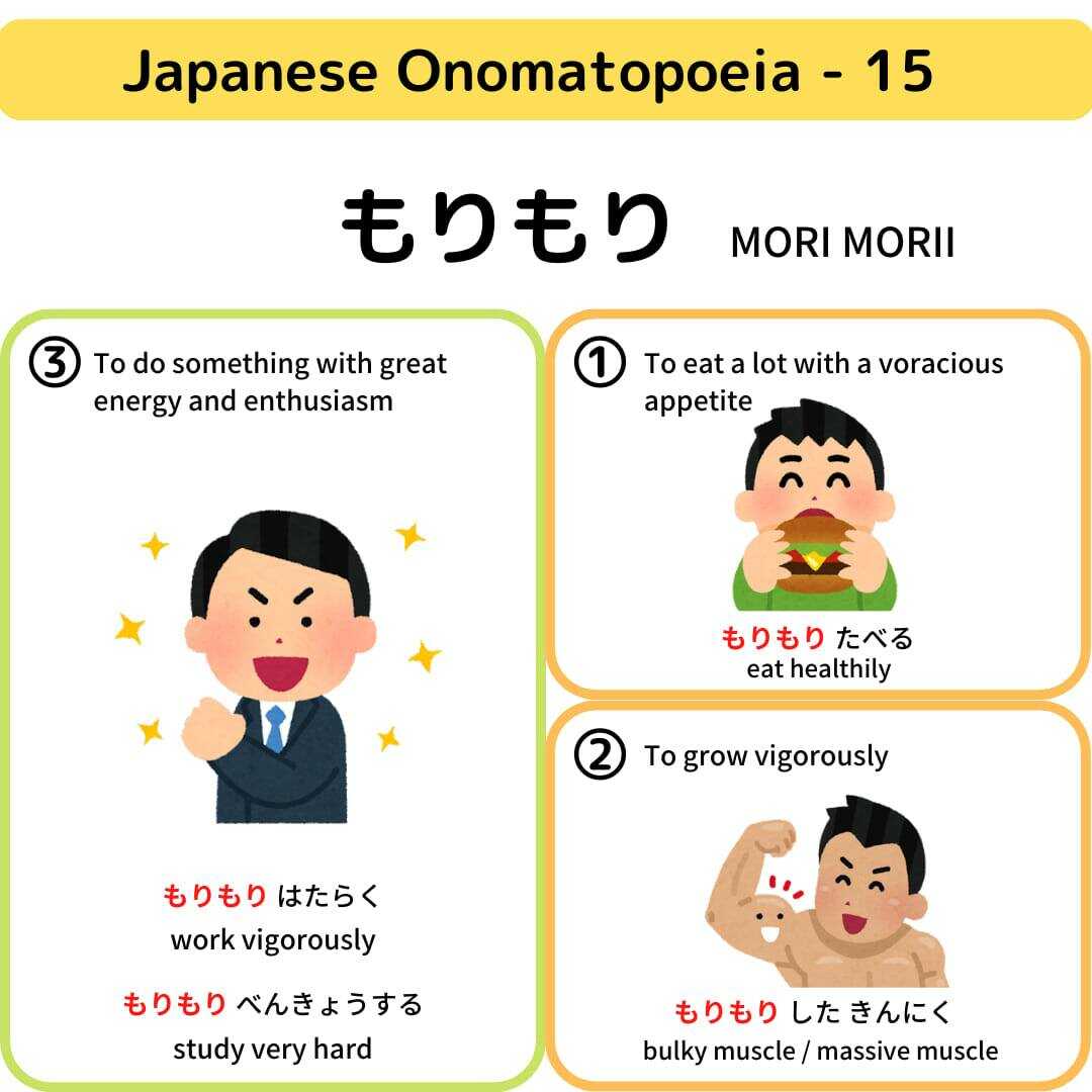 Japanese Onomatopoeia Words