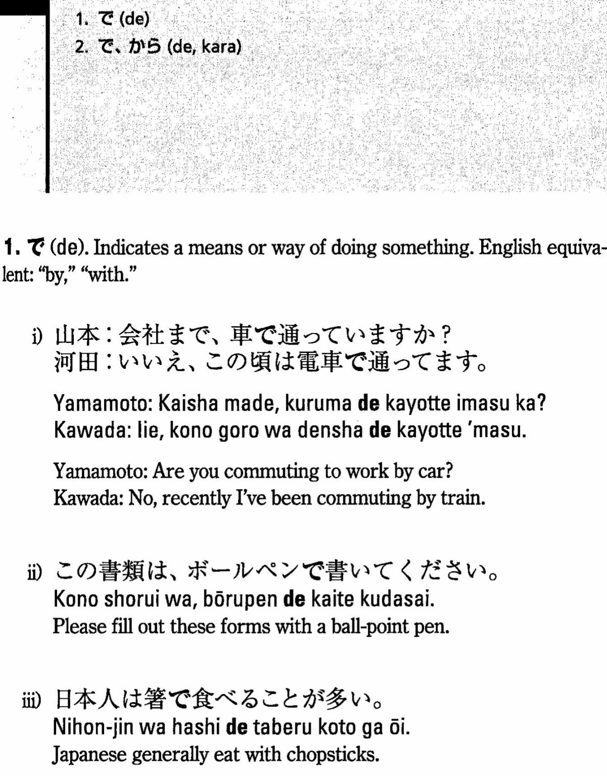 Learn Japanese Particles: Lesson 17