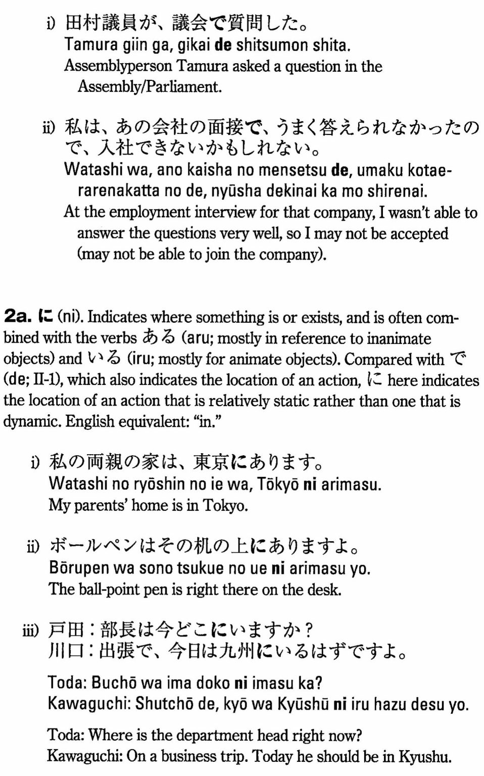 Learn Japanese Particles: Lesson 2